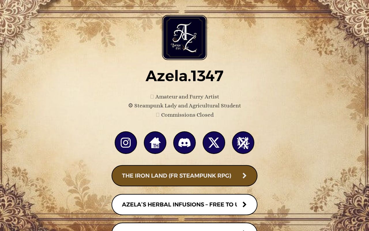 Azela. 1347 carrd